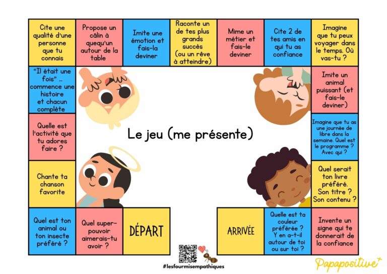 Le jeu (me présente) – Les fourmis empathiques